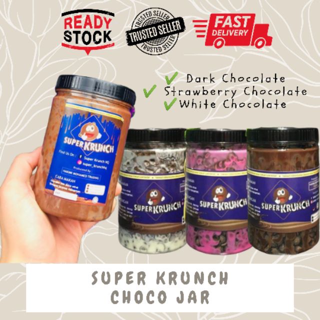 SUPER KRUNCH CHOCO JAR VIRAL [EN] | Shopee Philippines