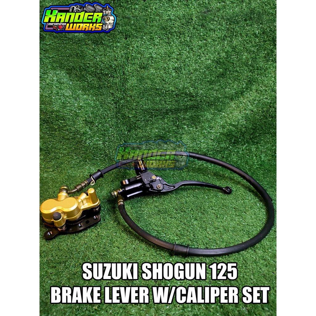 BRAKE LEVER W/CALIPER SET SUZUKI SHOGUN 125 | Shopee Philippines