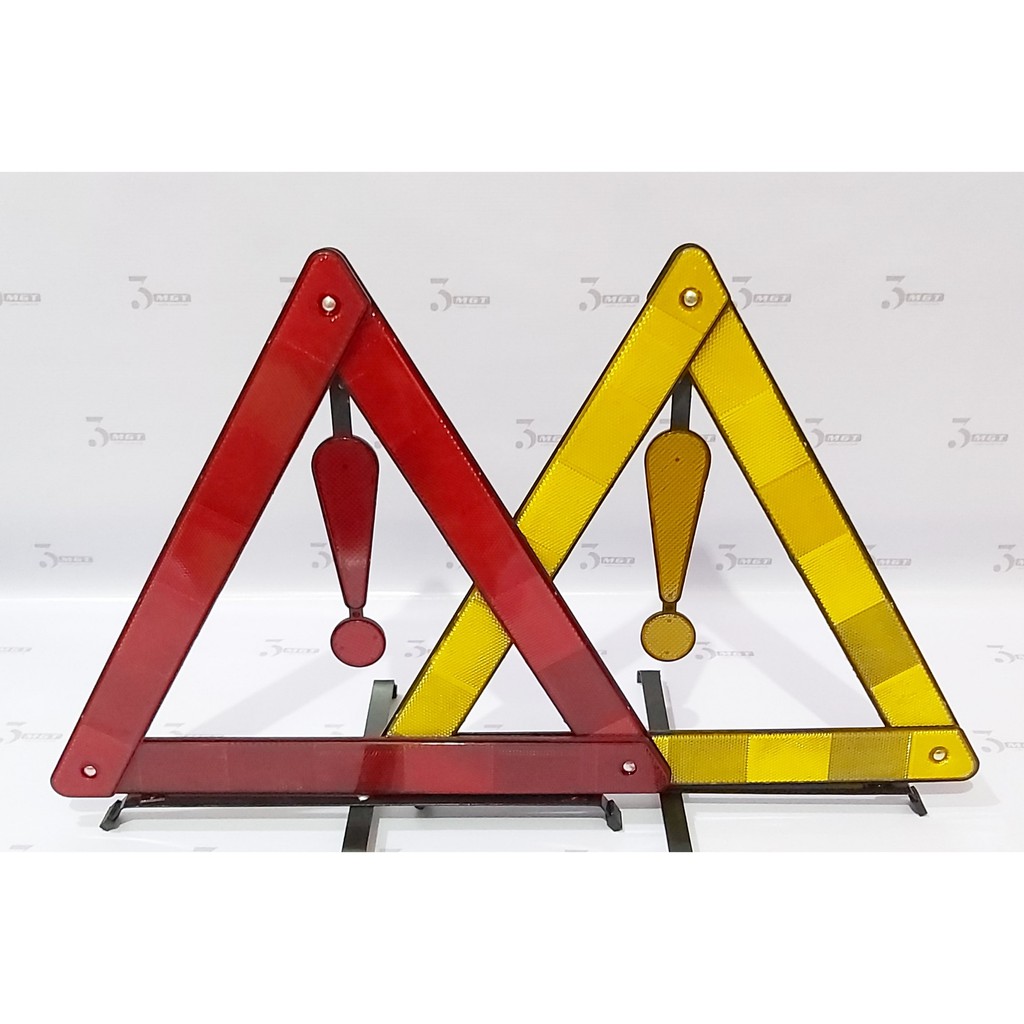 Reflective Early Warning Device 1 pair red and yellow | Shopee Philippines