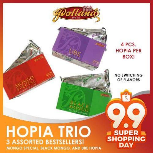 Polland Hopia Trio Bundle | Shopee Philippines