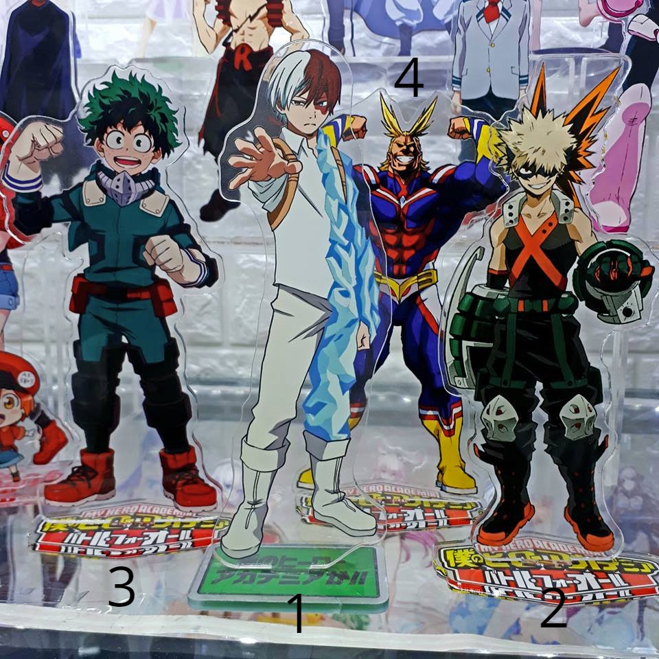 Model Standee acrylic anime Picture My Hero Academia Battle Map ...
