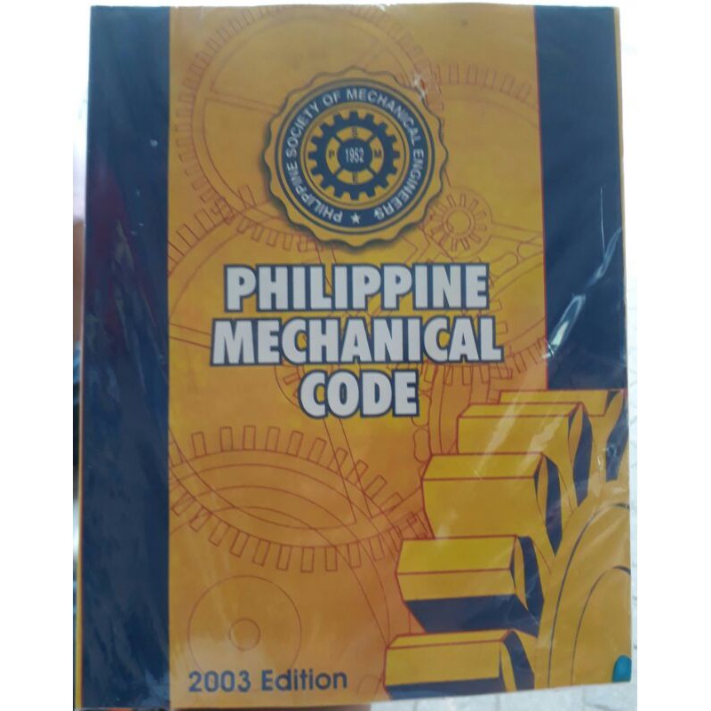 PHILIPPINE MECHANICAL CODE | Shopee Philippines