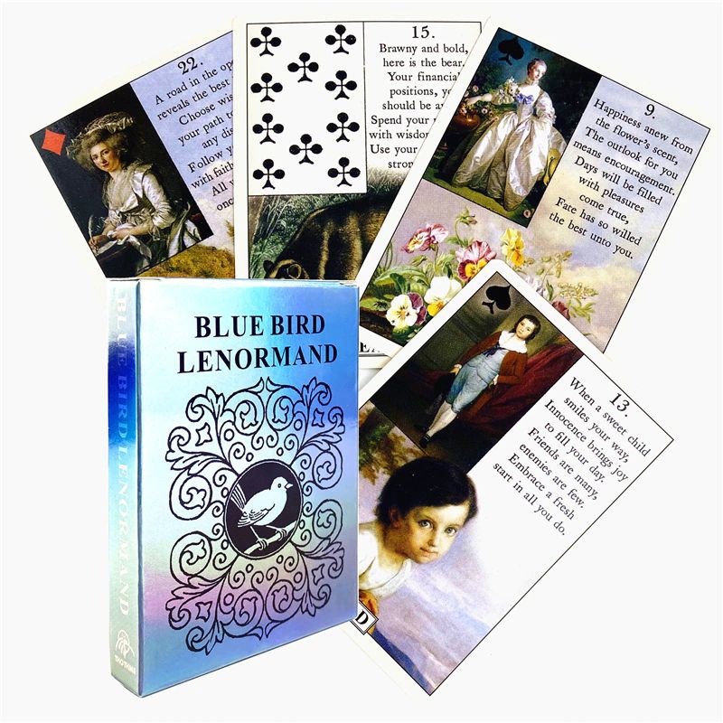 Blue Bird Lenormand M5 Deck | Shopee Philippines