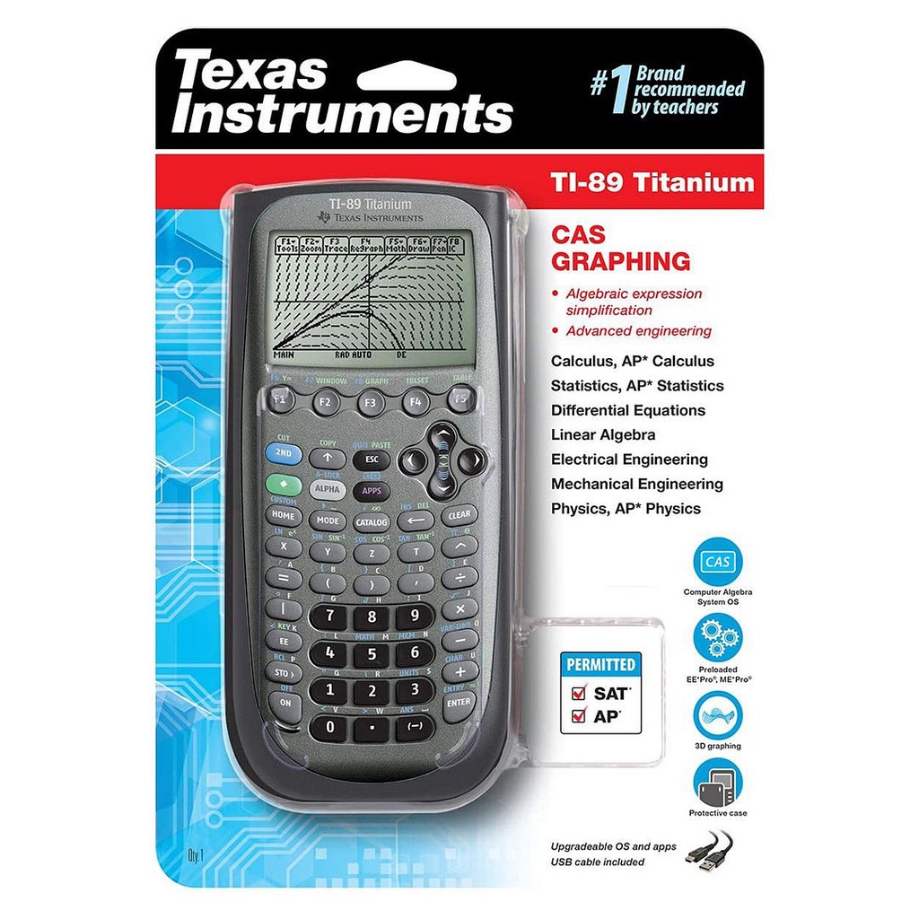 Texas Instruments Ti 89 Titanium Graphing Calculator Gray Shopee Philippines