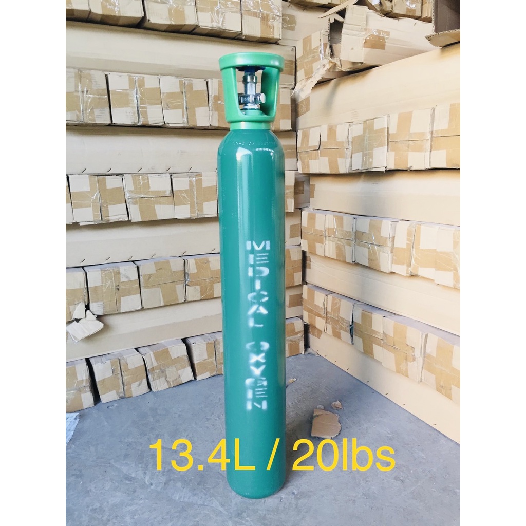 Medical Oxygen Tank 20 lbs or 13.4L (With Content) | Shopee Philippines