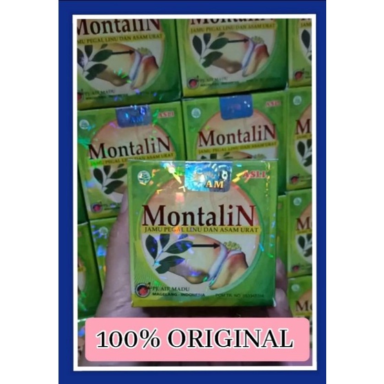 1BOX (40CAPSULES) MONTALIN HERBAL CAPSULE 100%ORIGINAL | Shopee Philippines