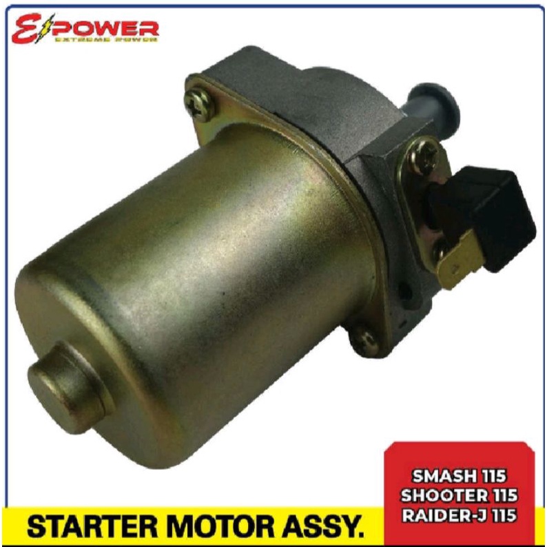 STARTER MOTOR ASSY for SUZUKI SMASH 115/SHOOTER 115 E-POWER BRAND ...