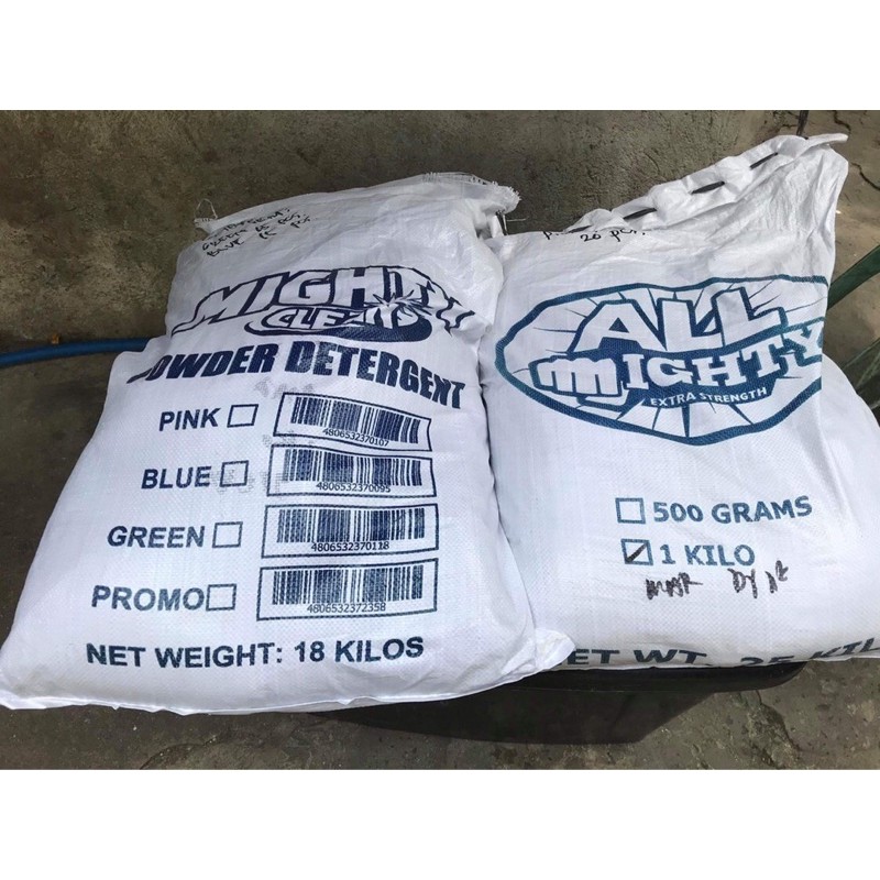 All Mighty Detergent 20 Kilos (assorted color) | Shopee Philippines