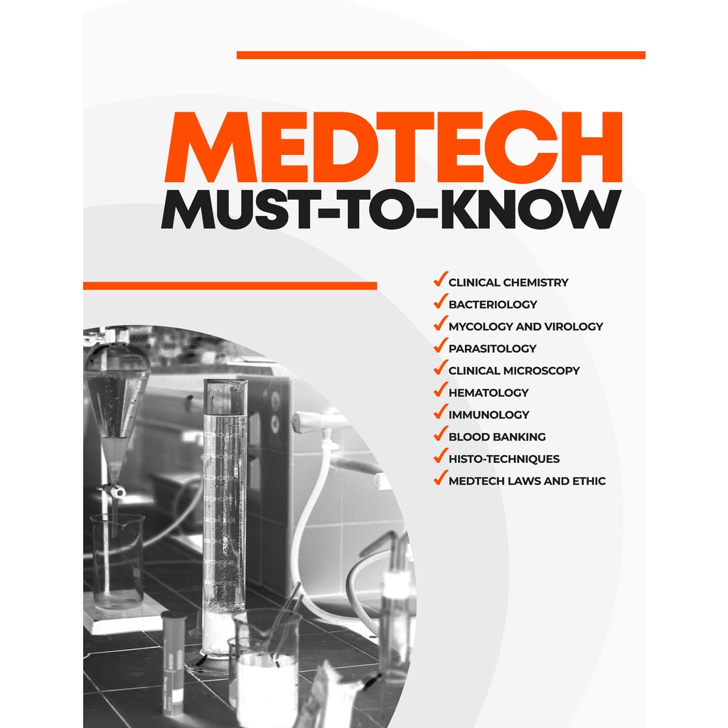 Medtech Reviewer: Medtech Must to Know | Shopee Philippines
