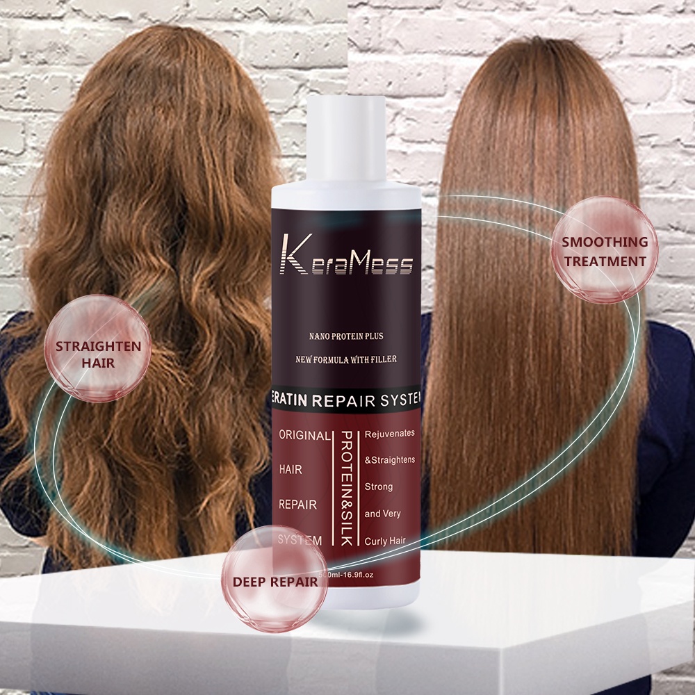 Professional Keratin For Straightening Botox Capillary Tannin Smoothing