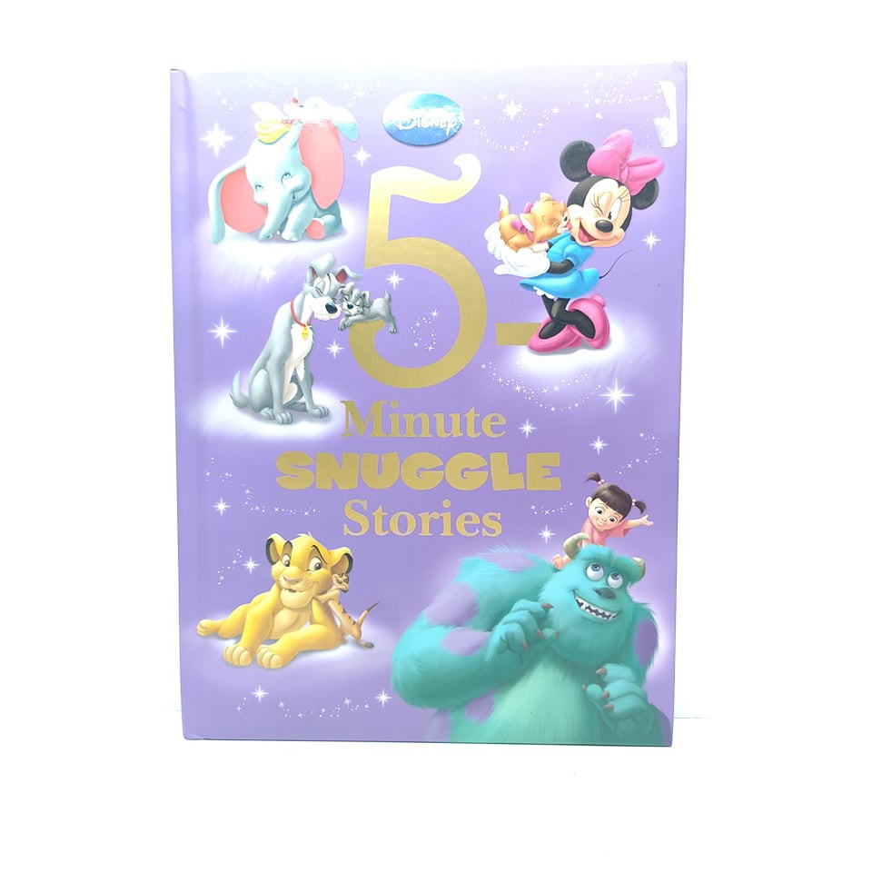 DISNEY: 5-Minute Snuggle Stories (HARDCOVER) (PADDED COVER) | Shopee ...