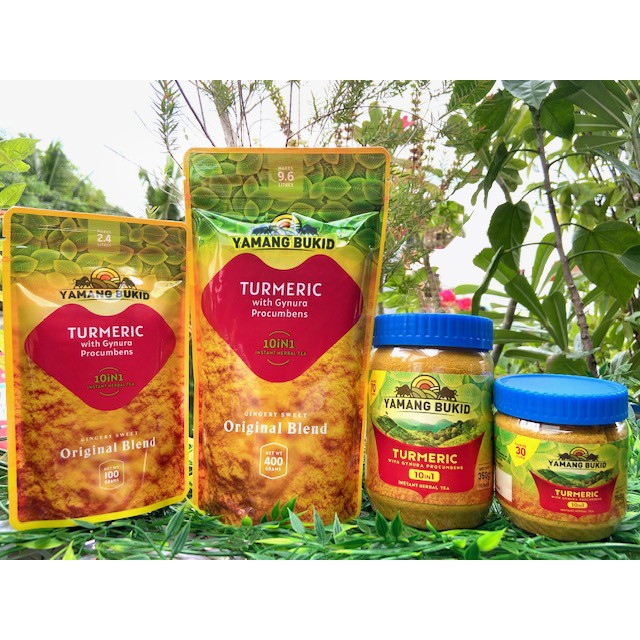 Yamang Bukid Turmeric 10 in 1 Herbal Tea 100/150/350/400g (Original ...