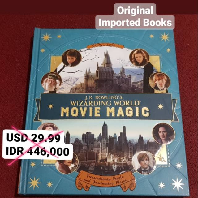 Jk Rowling's Wizarding World Original Book Harry Potter World (+Bonus ...