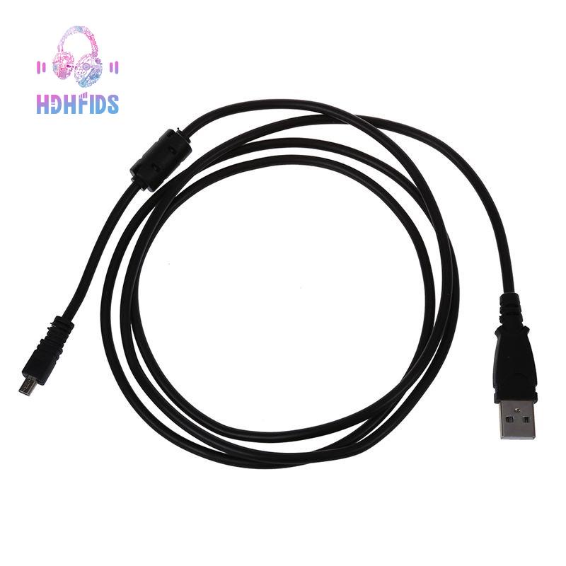 Black USB 2.0 A to 8-Pin Mini B Cable w/ Ferrite - 1.5M / 59 Inches for ...