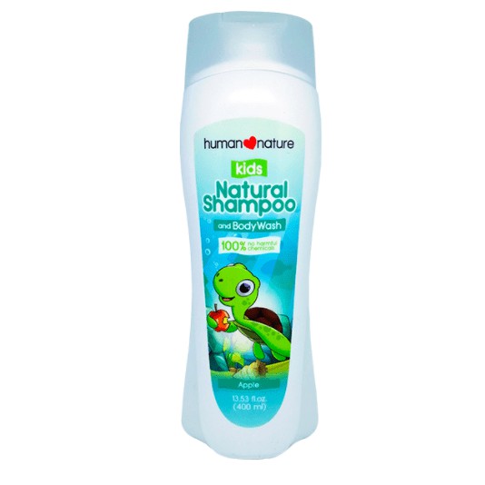 Human Nature Kids Shampoo and Body Wash Apple Pawikan design | Shopee ...