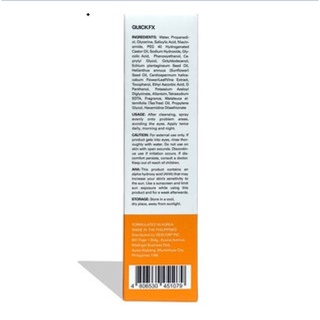 QUICKFX Pimple Eraser Toner 30ML | Shopee Philippines