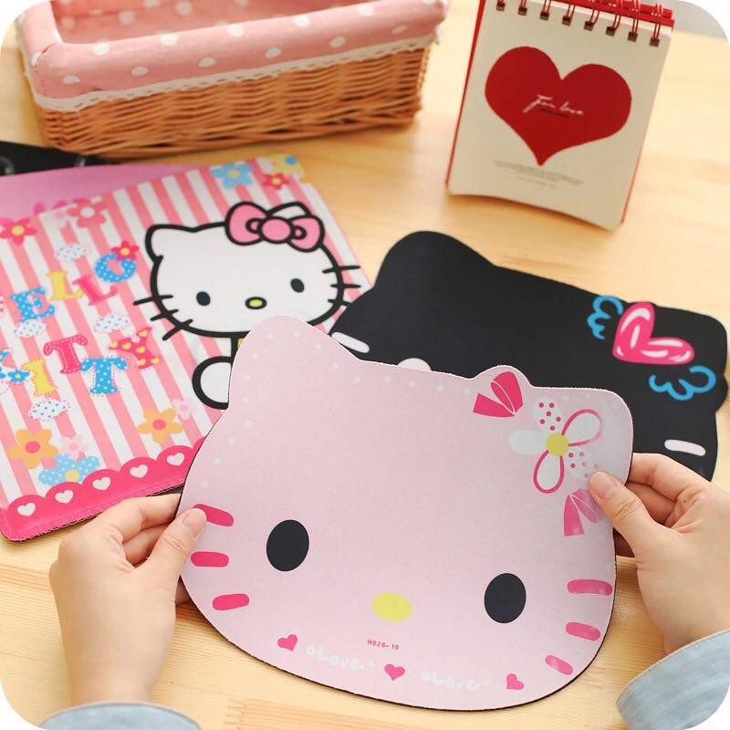 KT Mouse Pad Cartoon Cute Mouse Pad Hello kitty Design Mouse Pad ...