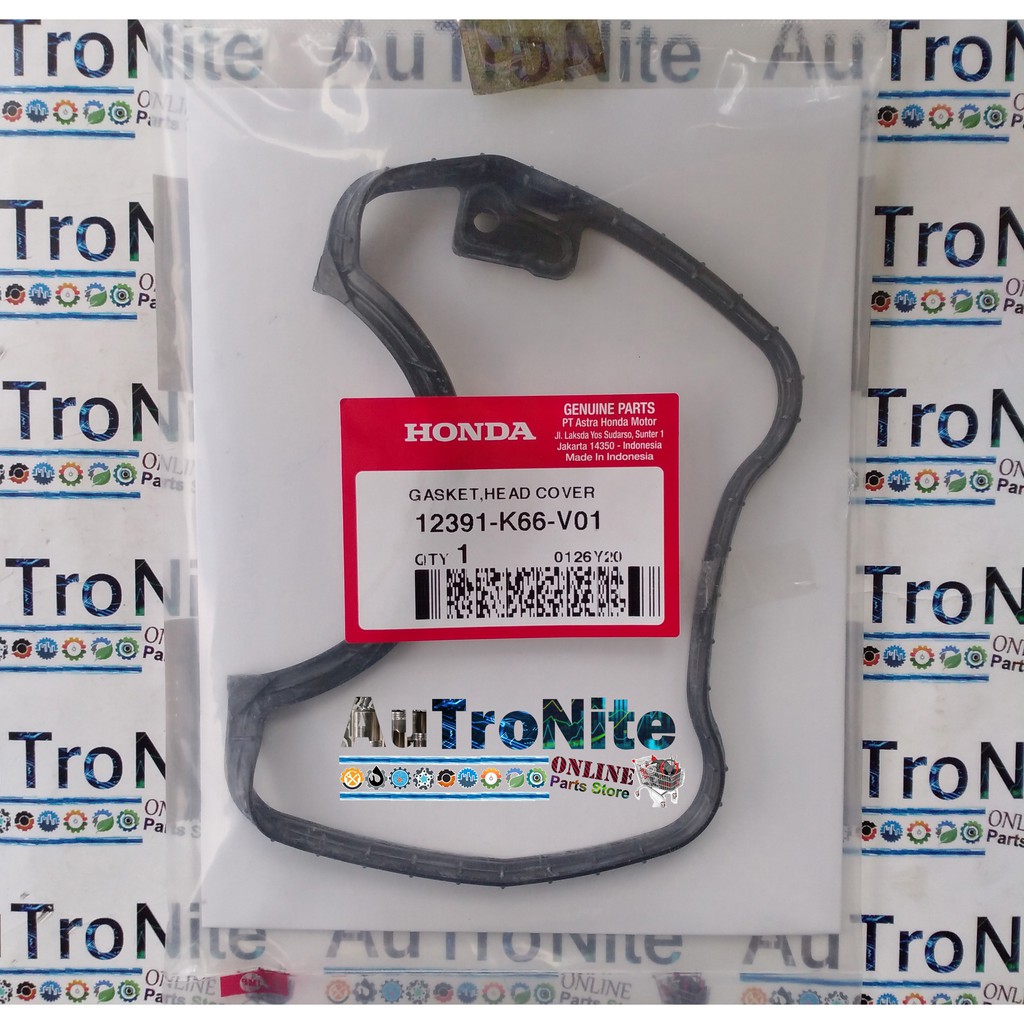 Seal Gasket Packing Cylinder Head Cover 12391-K66-V01 Original Honda ...