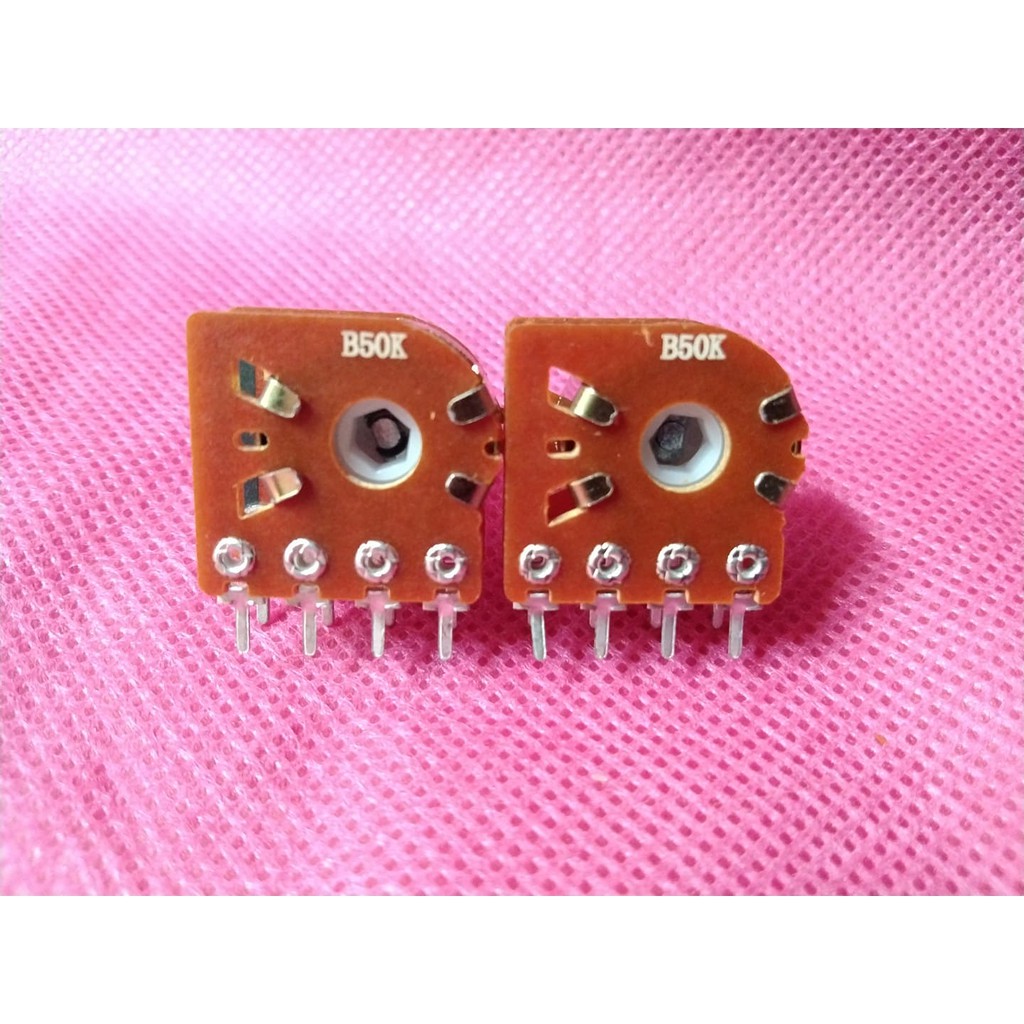 2 PIECES 50K 8 Pins Potentiometer Volume Control Stereo B50K 50 K ...