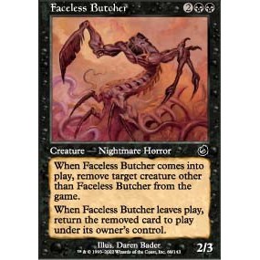 Magic the Gathering : Faceless Butcher TOR PLD | Shopee Philippines