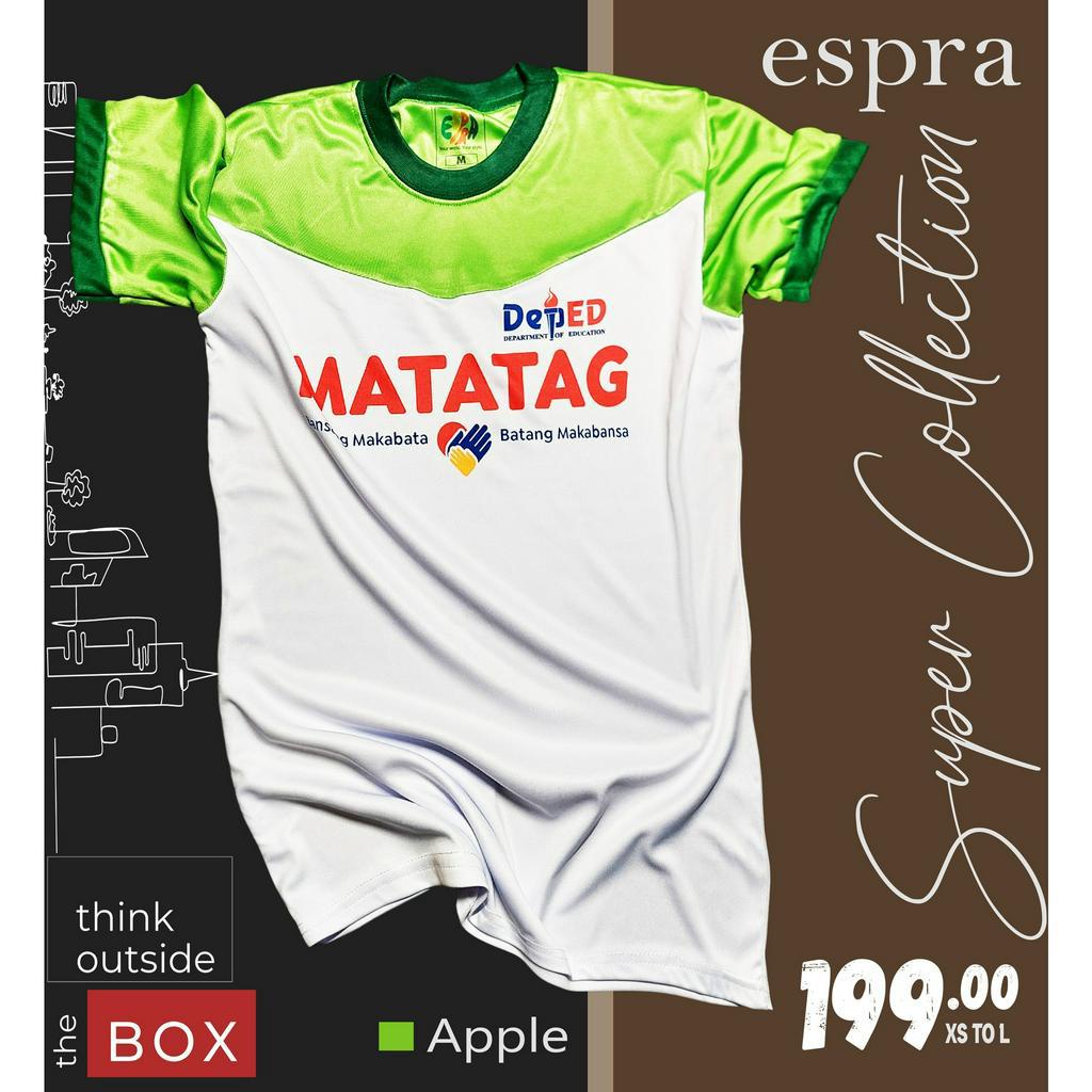 Matatag Super Collection Shirt Full Sublimation 3d Summer Short Sleeve