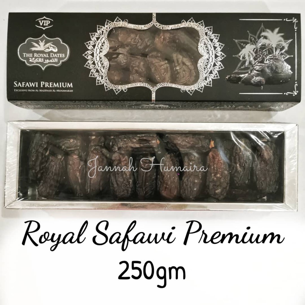 Fresh Royal Kurma Safawi Premium Madinah Dates 250gm (Expiry 2027 ...