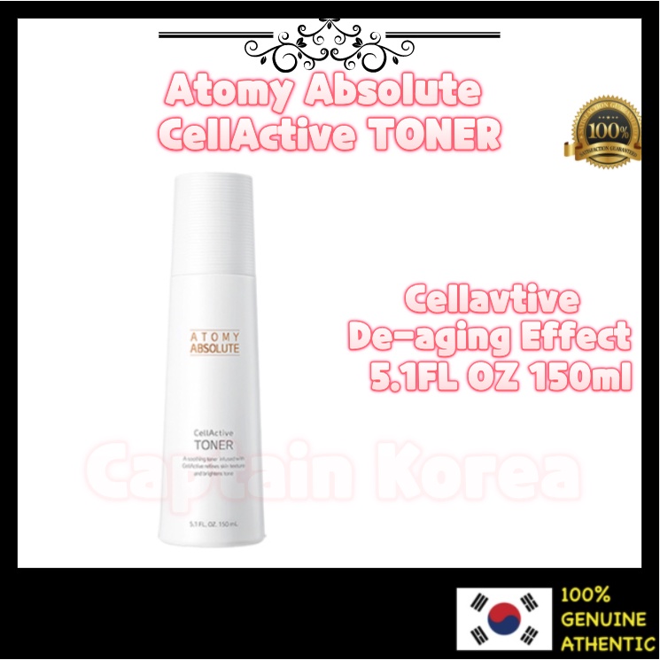 [Atomy] Absolute CellActive Toner 150ml / Atomy Cosmetic | Shopee ...