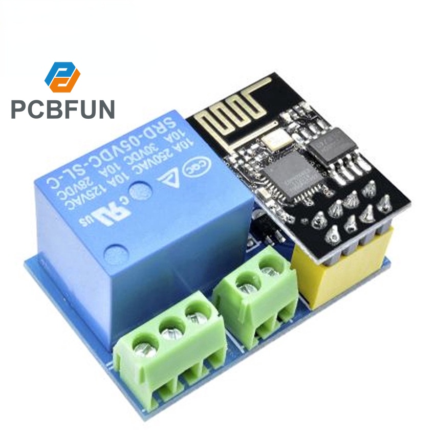 Pcbfun Esp8266 Dc 5V Wi-Fi Relay Module Smart Home Phone Remote Control ...