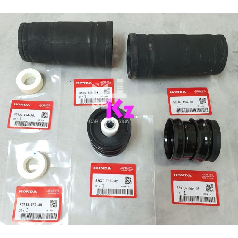 HONDA JAPAN!! REAR ABSORBER MOUNTING WITH BUSH COVER SET FOR HONDA CITY ...