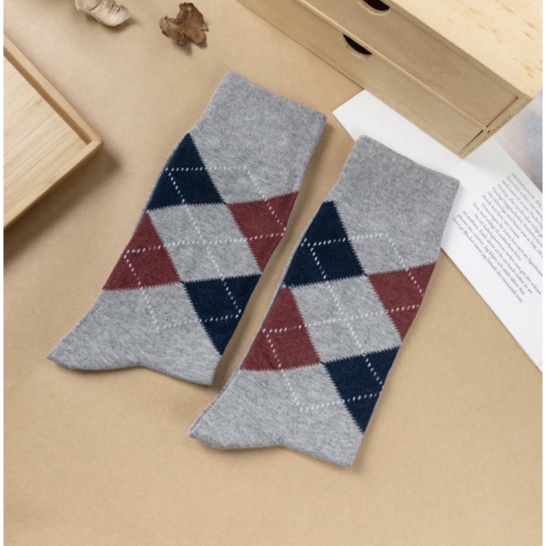 Korean Socks - Men Acrylic Formal Socks - Iconic Socks | Shopee Philippines