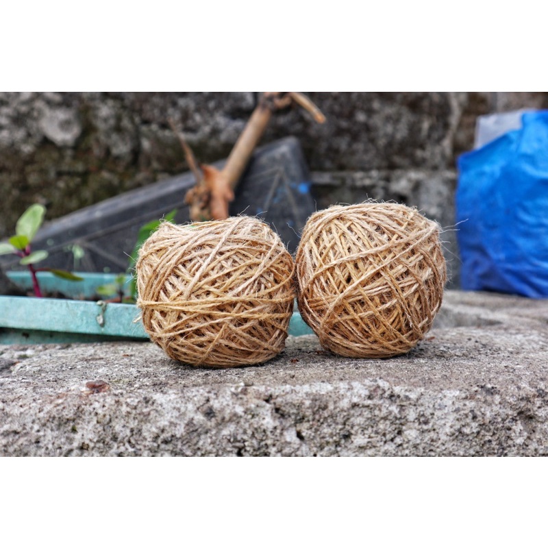 Jute strings all purpose 2 yards per 5 pesos | Shopee Philippines