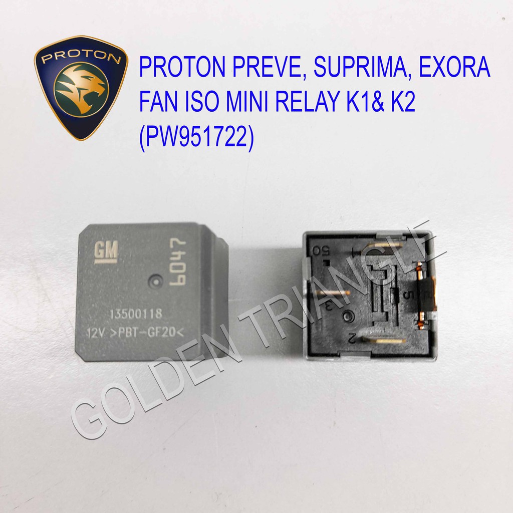 PROTON PREVE, SUPRIMA, EXORA, SAVVY, SAGA FLX 4 PIN FAN, HORN ALARM ...