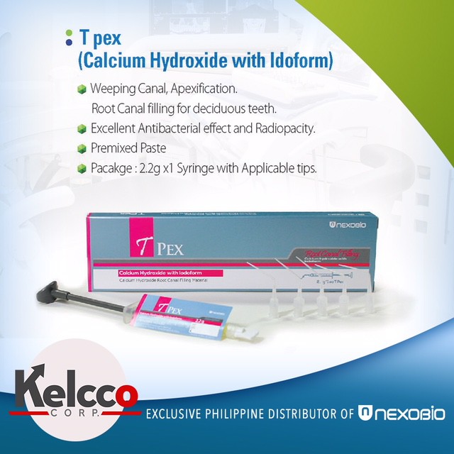 T Pex Nexobio Korea Dental Calcium Hydroxide with Iodoform for ...