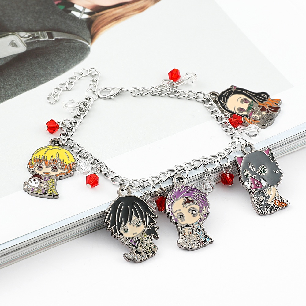 Demon Slayer Bracelet Nezuko Tanjirou Tomioka Giyuu Agatsuma Zenitsu ...