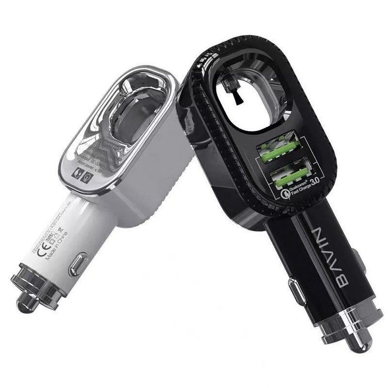 BAVIN PC285 36W Qualcomm 3.0 Fast Charging Car Charger with Air ...