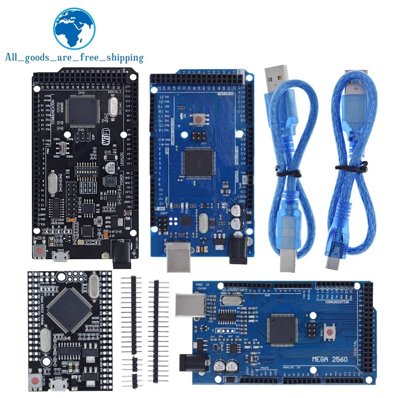 Mega2560 ATMEGA16U2 / Pro Mini MEGA 2560 Mega+WiFi R3 ATmega2560 Chip CH340G For Arduino UNO R3 ...