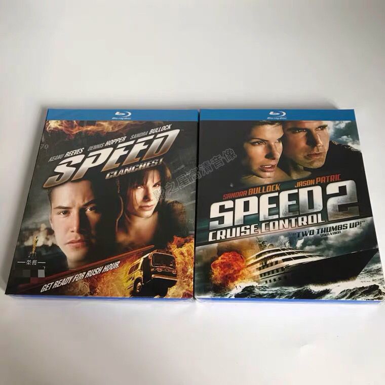Blu-ray Movie Speed 1-2 HD Classic 1080P Hobby Collector's Edition ...