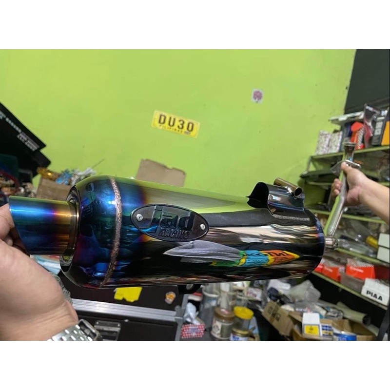 Full Stainless Powerpipe by Jad Racing | Shopee Philippines