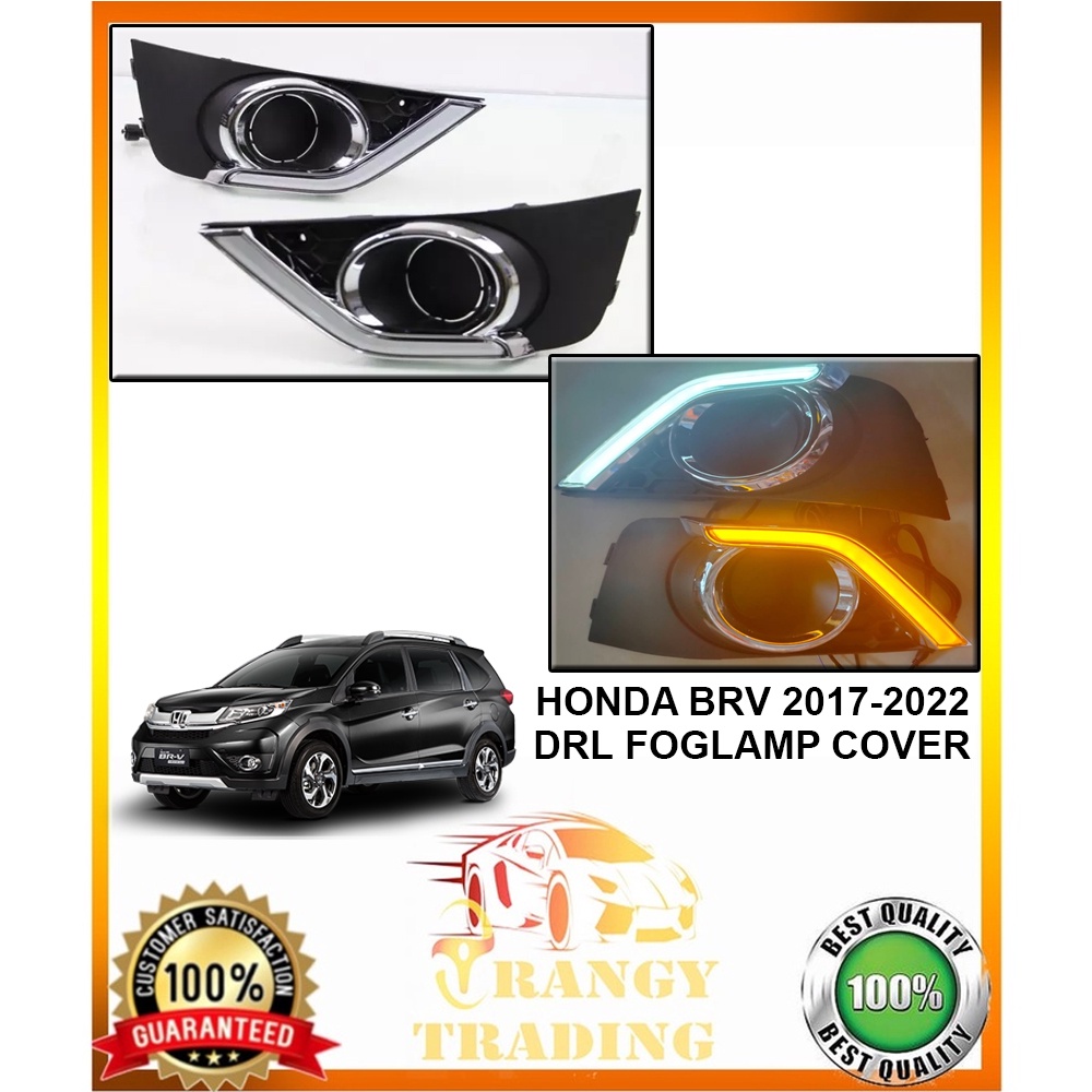Honda BRV 2017 to 2022 OEM DRL Foglamp Cover 2018 2019 2020 2021 ...