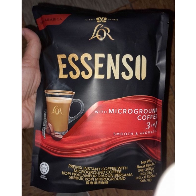 Essenso Microground Coffee 3 in 1 25g 8's | Shopee Philippines