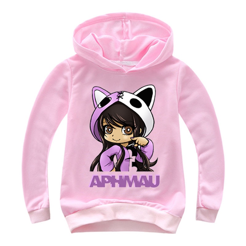 Aphmau Kids Clothes Cartoon Anime Hooded Kawaii Streetwear Sweatshirt ...