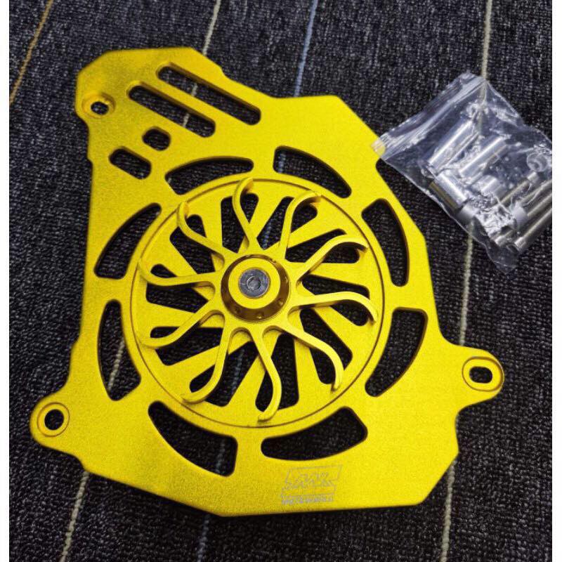 Radiator cover with spinner for nmax/aerox | Shopee Philippines