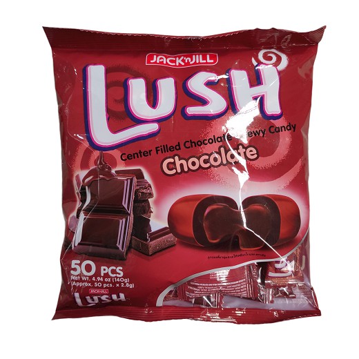 Lush Candy Choco Chewy 50 Pieces 140g | Shopee Philippines