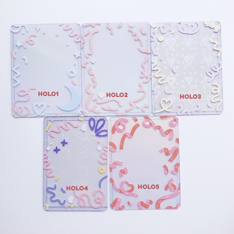 [S1] Deco Toploader for K-pop Photocards, Trading Cards, etc. (Painted ...