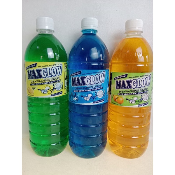 Maxglow Dishwashing Liquid 1 Liter | Shopee Philippines