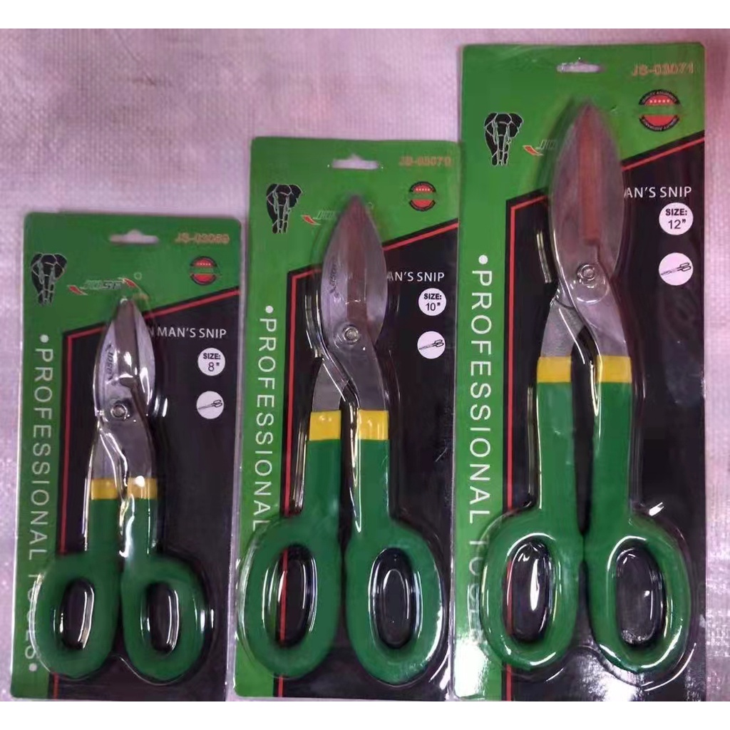 Heavy Duty Tinman's Snips (8" 10" 12") | Shopee Philippines