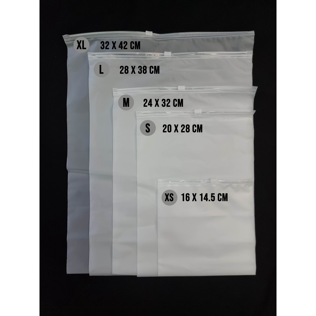 Frosted Matte Ziplock Packaging Shopee Philippines
