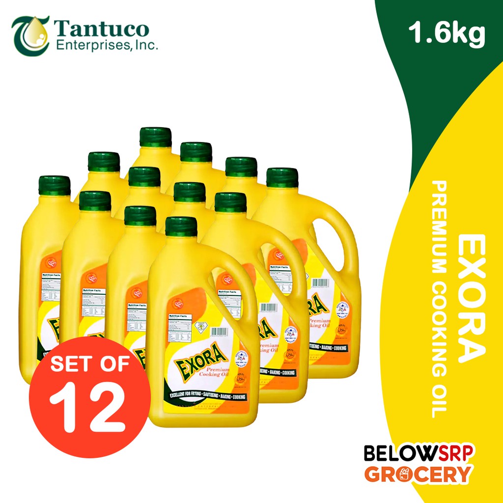 BelowSrp Grocery EXORA Premium Cooking Essential Vegetable Oil 1.6kg ...