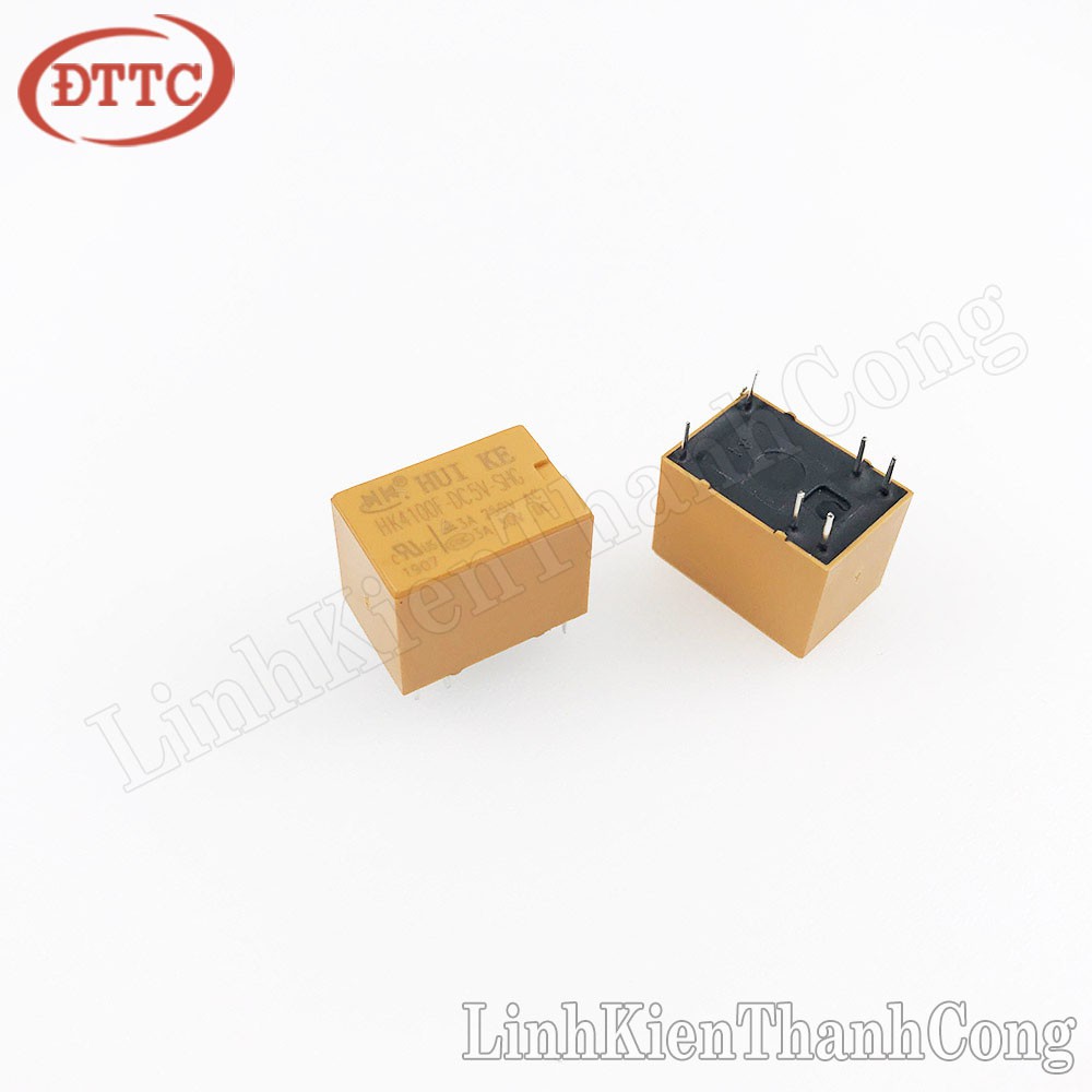 Relay 5V 3A 6 Pins HK4100F-DC5V-SHG | Shopee Philippines