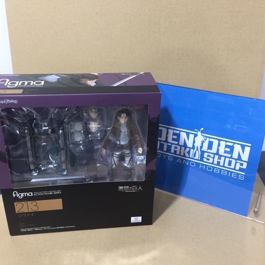 Authentic Figma Levi Attack on Titan (re-run) | Shopee Philippines